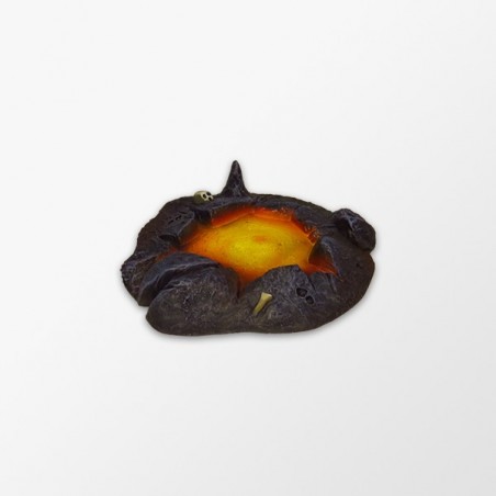 Small puddle of lava